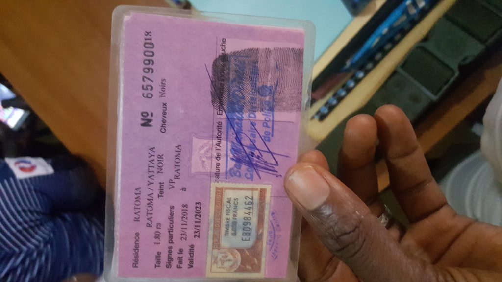 Guinée/délivrance des cartes d’identité : persistance du racket dans ...